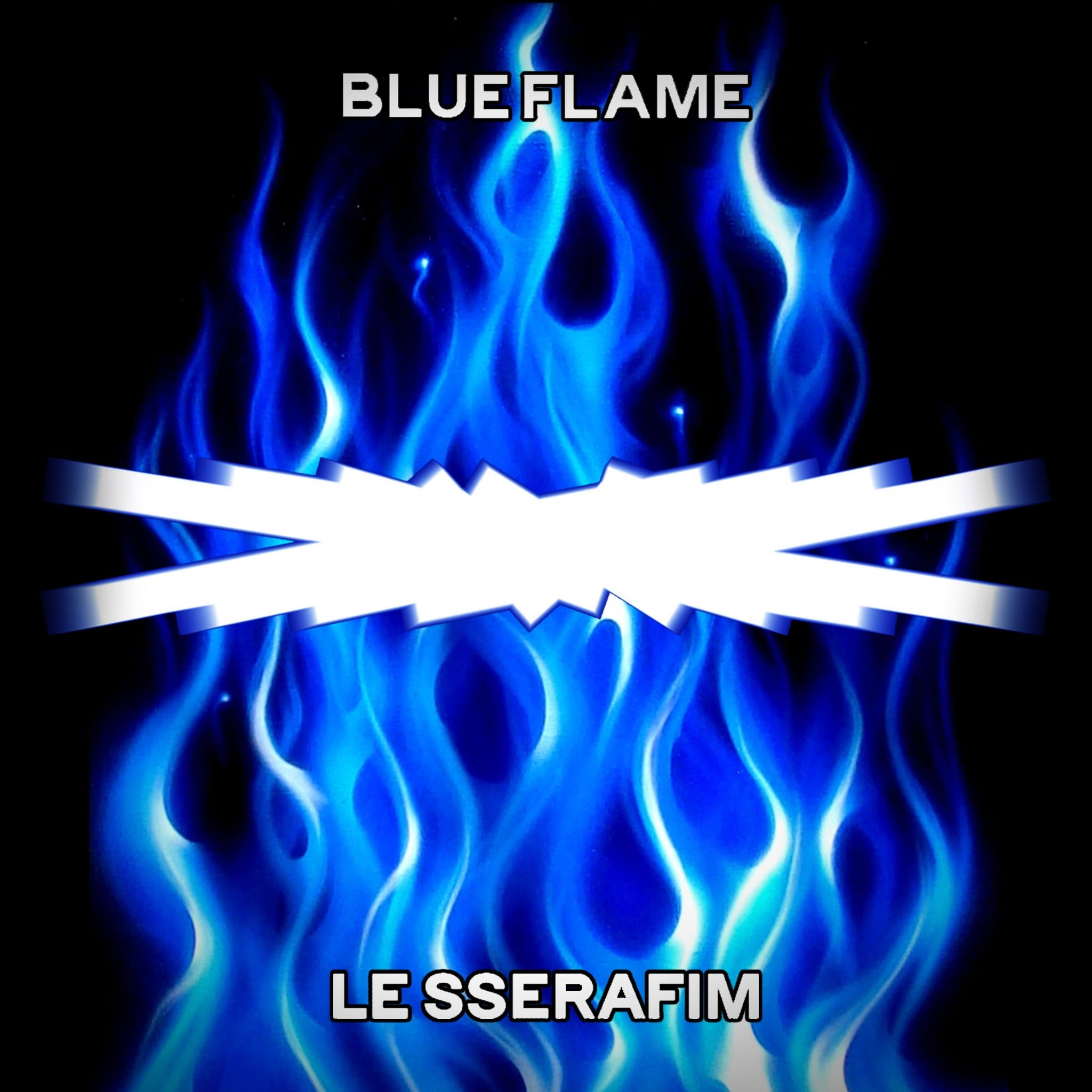 Fanmade 'Blue Flame' Album Cover | Made By Me - PTKOREA