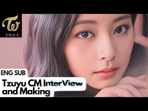 Watch TWICE TZUYU Visse CM Making & Exclusive Interview IN Eng;ish Subtitles - PTKOREA