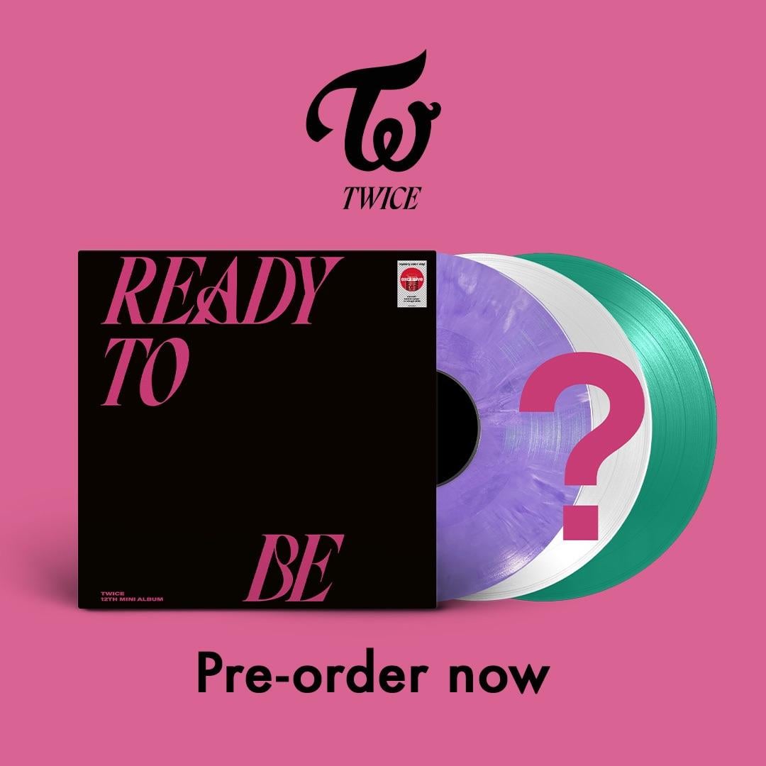 TWICE - 12th Mini Album: READY TO BE (Vinyl Packaging Preview - 2nd ...