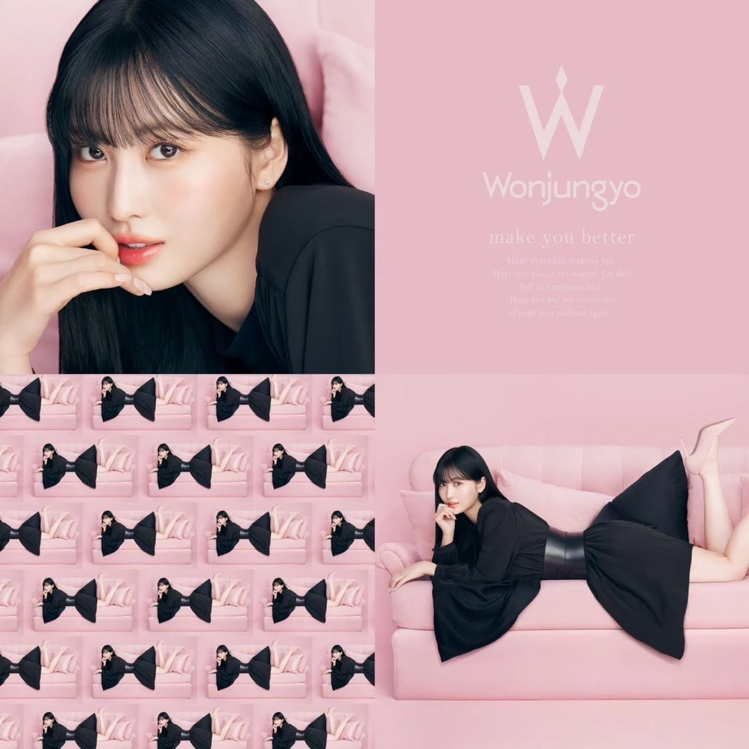 231026 Wonjungyo Official Instagram Update - Wonjungyo brand muse TWICE MOMO's new visual has ...