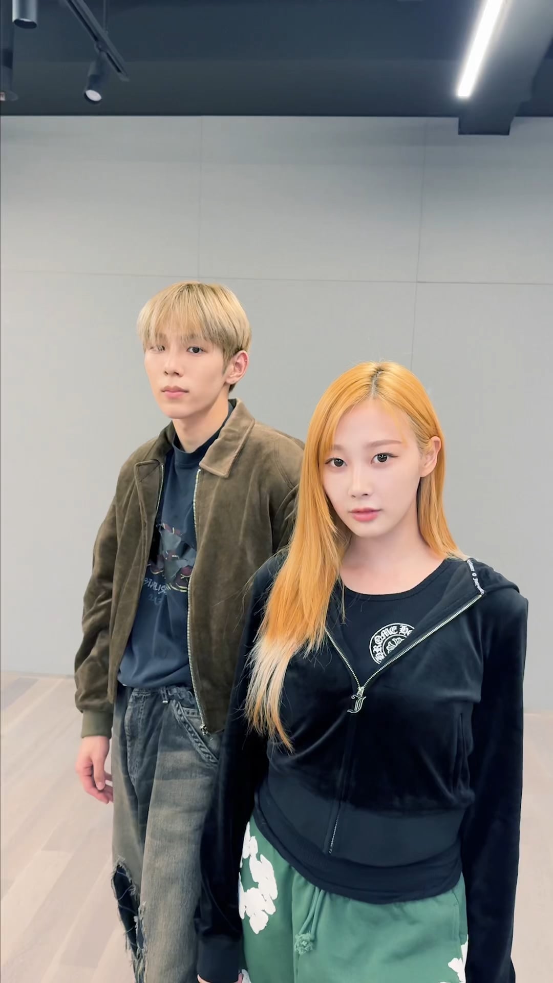 231126 aespa TikTok Update with Giselle - #ImtheDrama with Riize Shotaro 🧋🌙 - PTKOREA