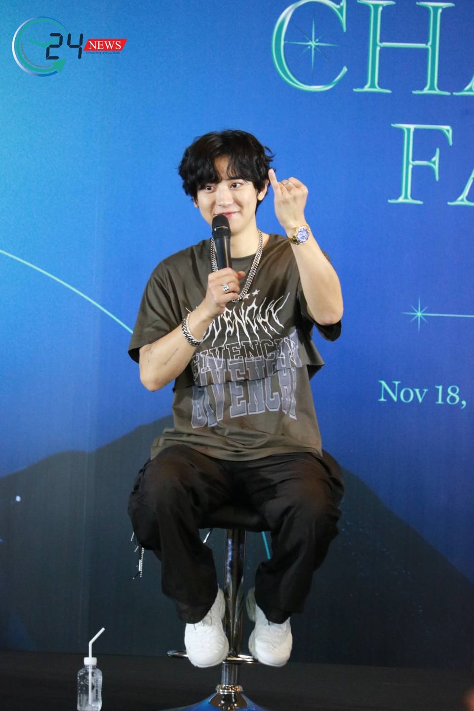 231118 Chanyeol - The Eternity Fancon Tour in Bangkok Press Conference ...
