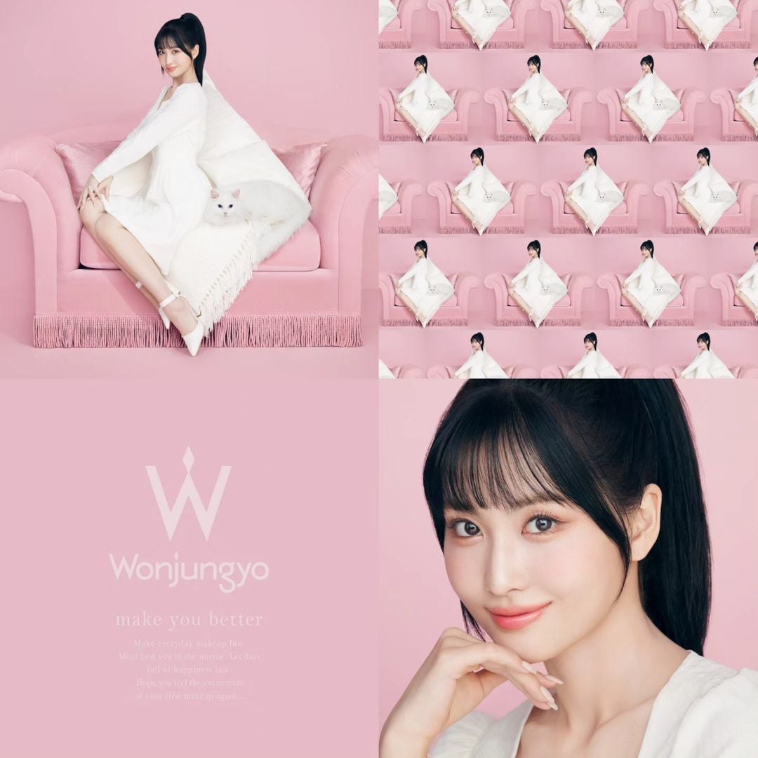 231026 Wonjungyo Official Instagram Update - Wonjungyo brand muse TWICE MOMO's new visual has ...