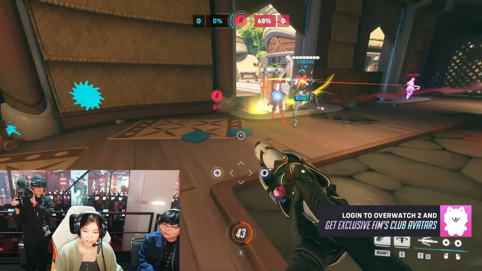 231105 Kazuha Overwatch Highlights Blizzcon Stream with English ...