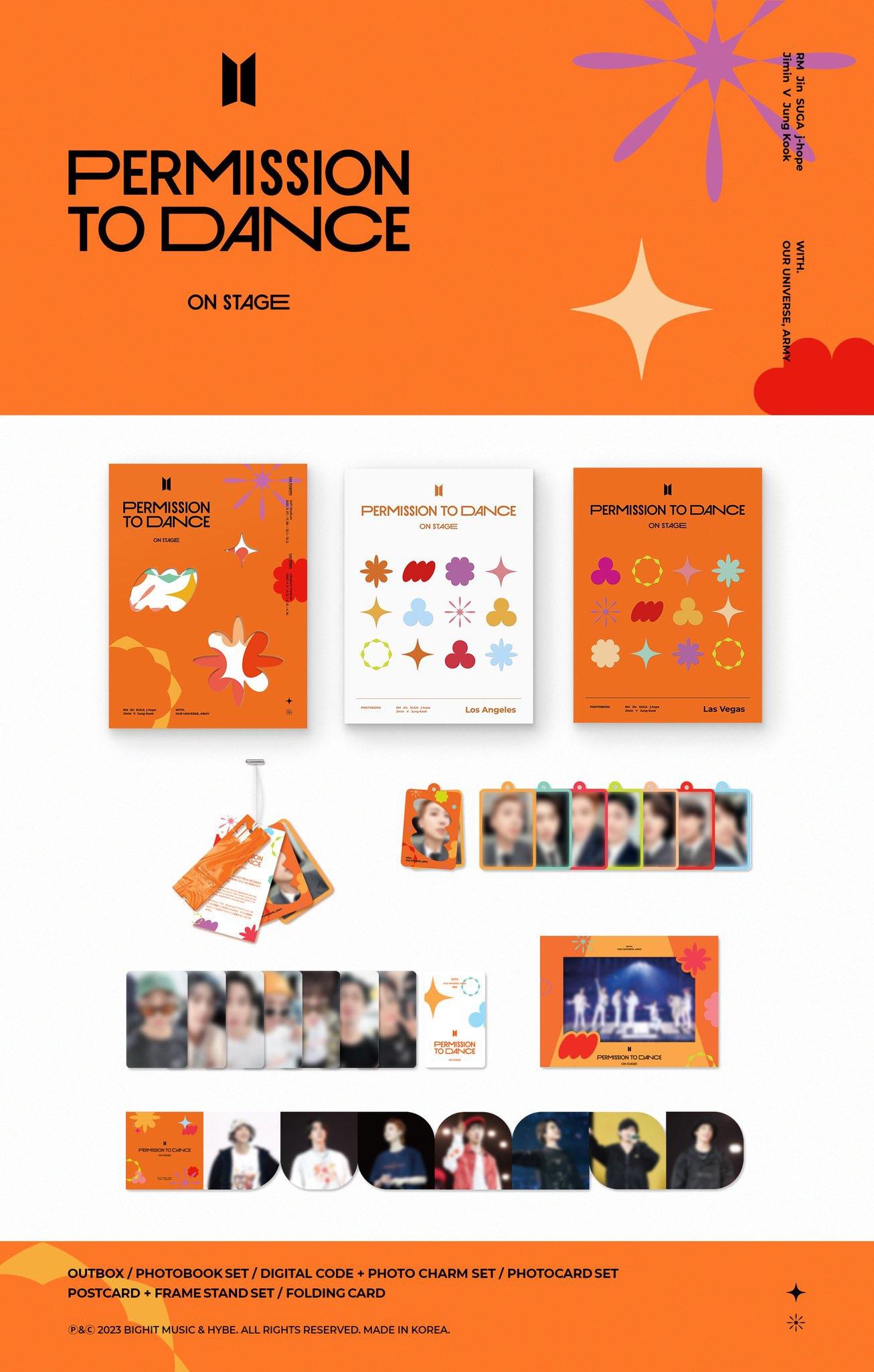 [Notice] BTS PERMISSION TO DANCE ON STAGE in THE US Release Notice ...