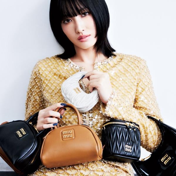 231221 Harpers Bazaar Japan - Momo x Miu Miu Advent Calendar Day 21 - PTKOREA