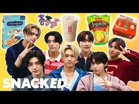 231206 First We Feast YouTube: ENHYPEN Swap Favorite Snacks | Snacked ...