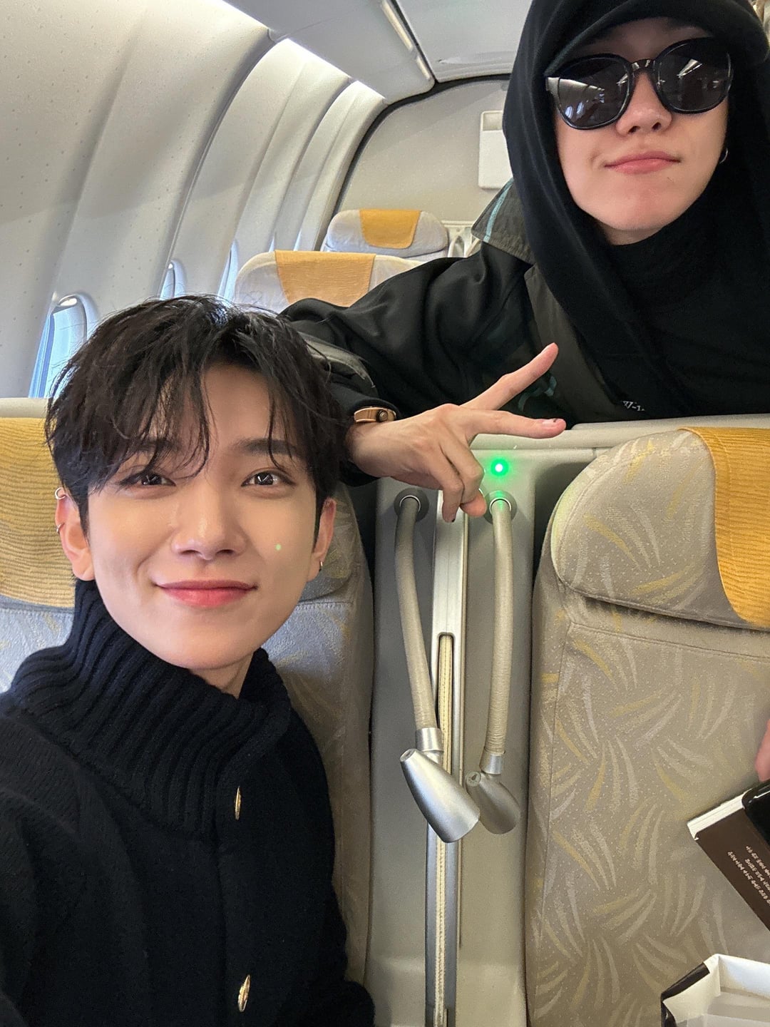 231228 Joshua Weverse Update (with Mingyu & The8) - PTKOREA