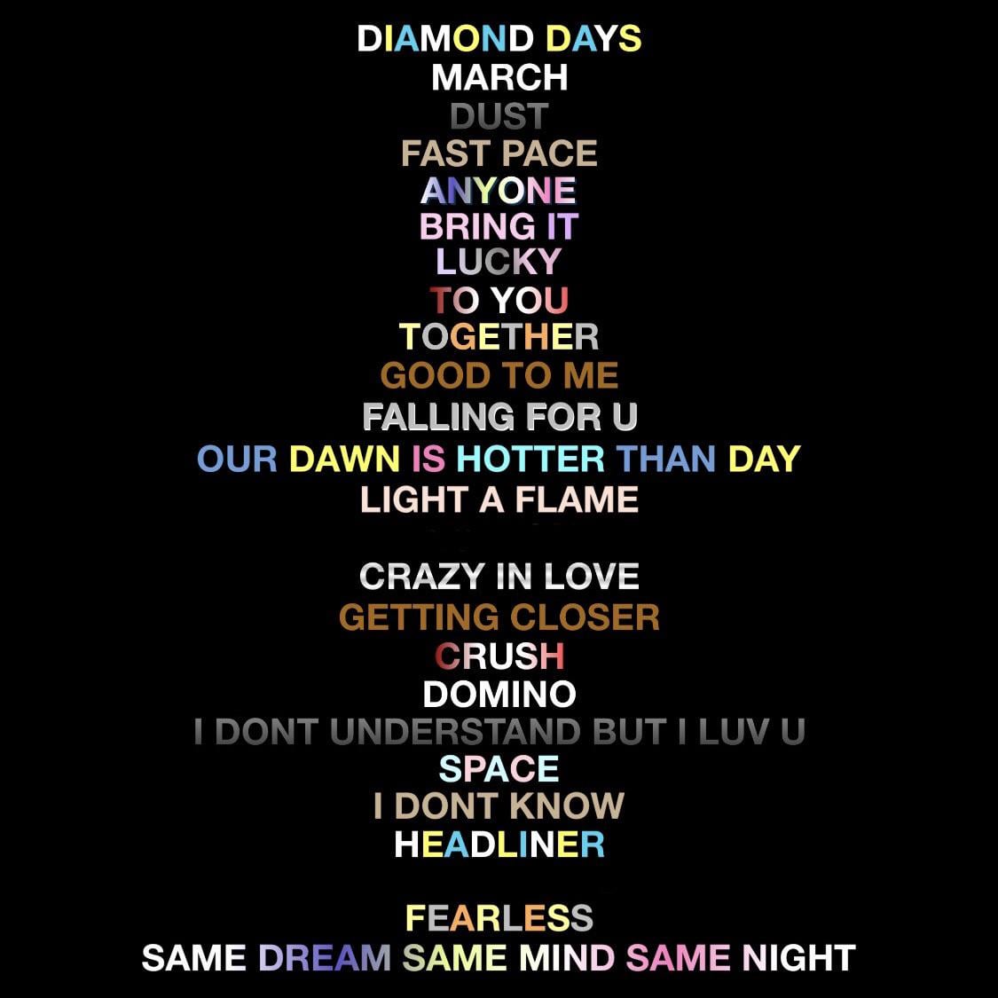 seventeen songs: eliminate one song (round 2) - PTKOREA