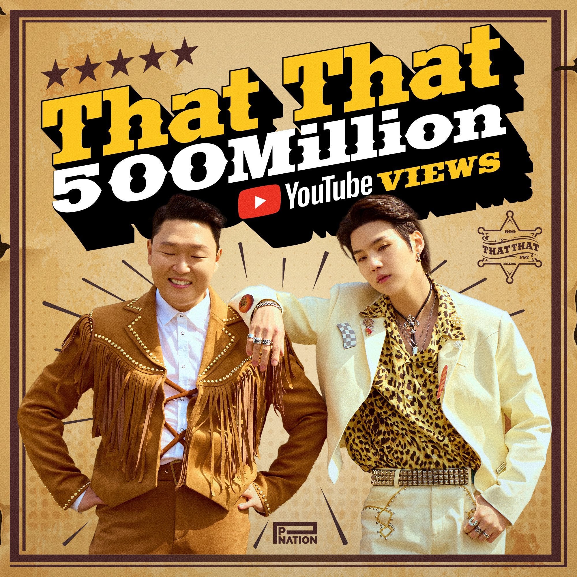 240106 P Nation: 'That That (prod. & feat. SUGA of BTS)' MV 500 Million ...