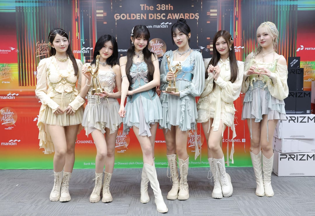 240107 IVE Official Twitter Update - The 38th Golden Disc Awards - PTKOREA