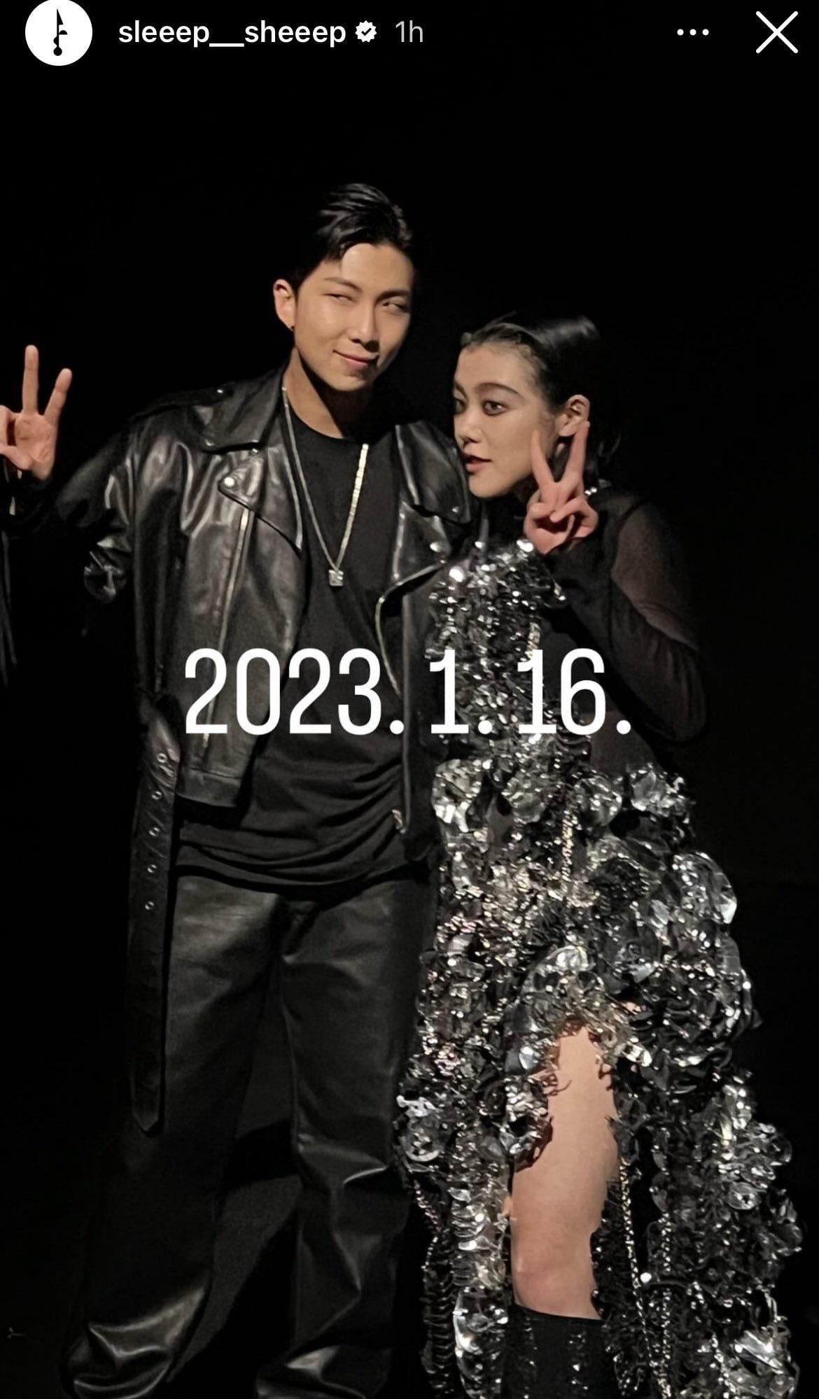 Soyoon IG Story with Namjoon 170124 - PTKOREA