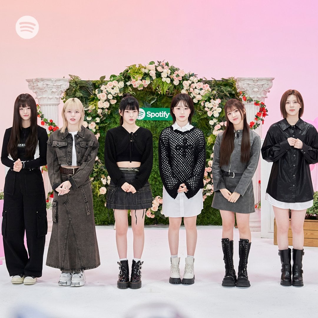 240124 Spotify Korea Twitter Updates with NMIXX - PTKOREA