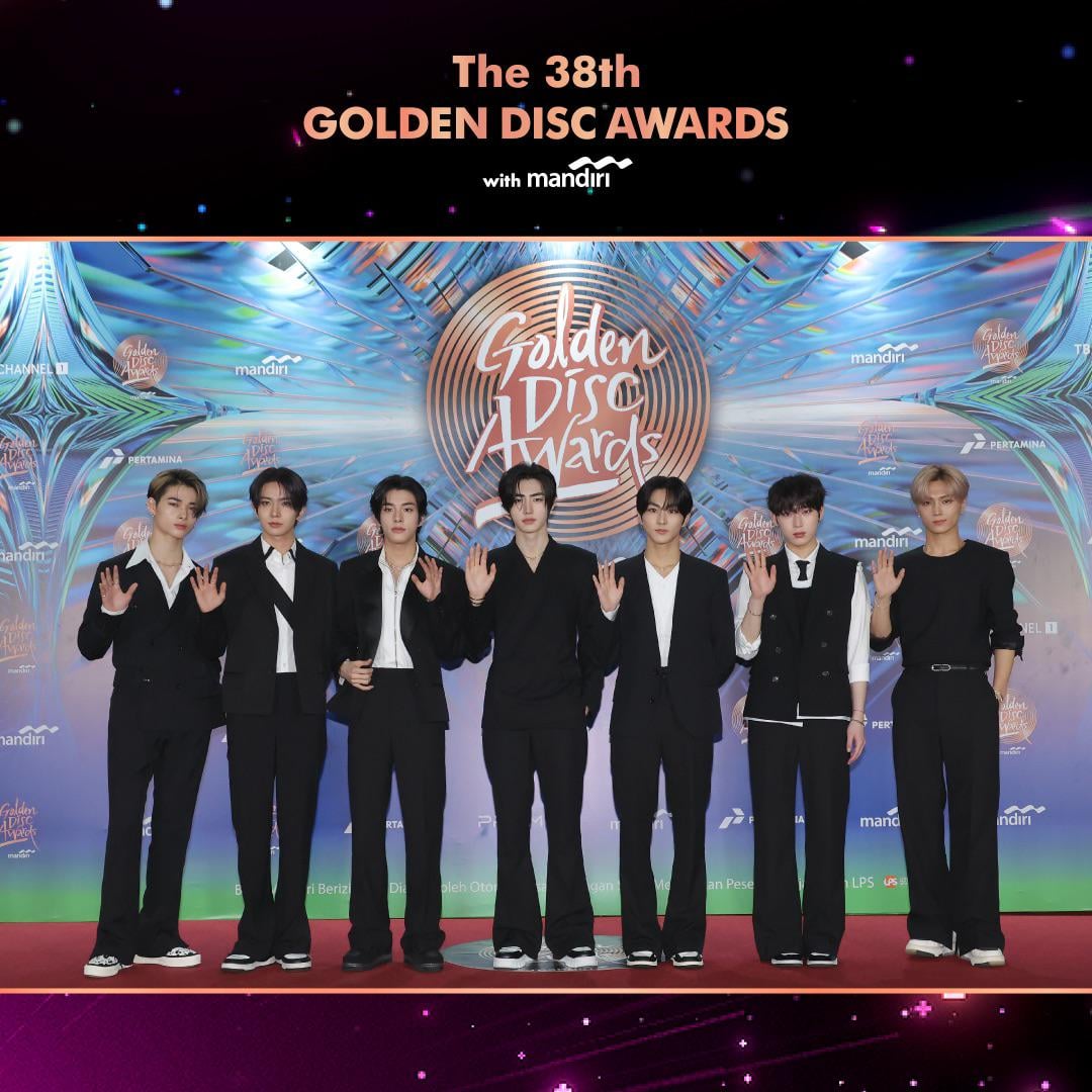 240106 Golden Disc Awards Twitter Update With ENHYPEN - 38th Golden Disc Awards With Bank ...