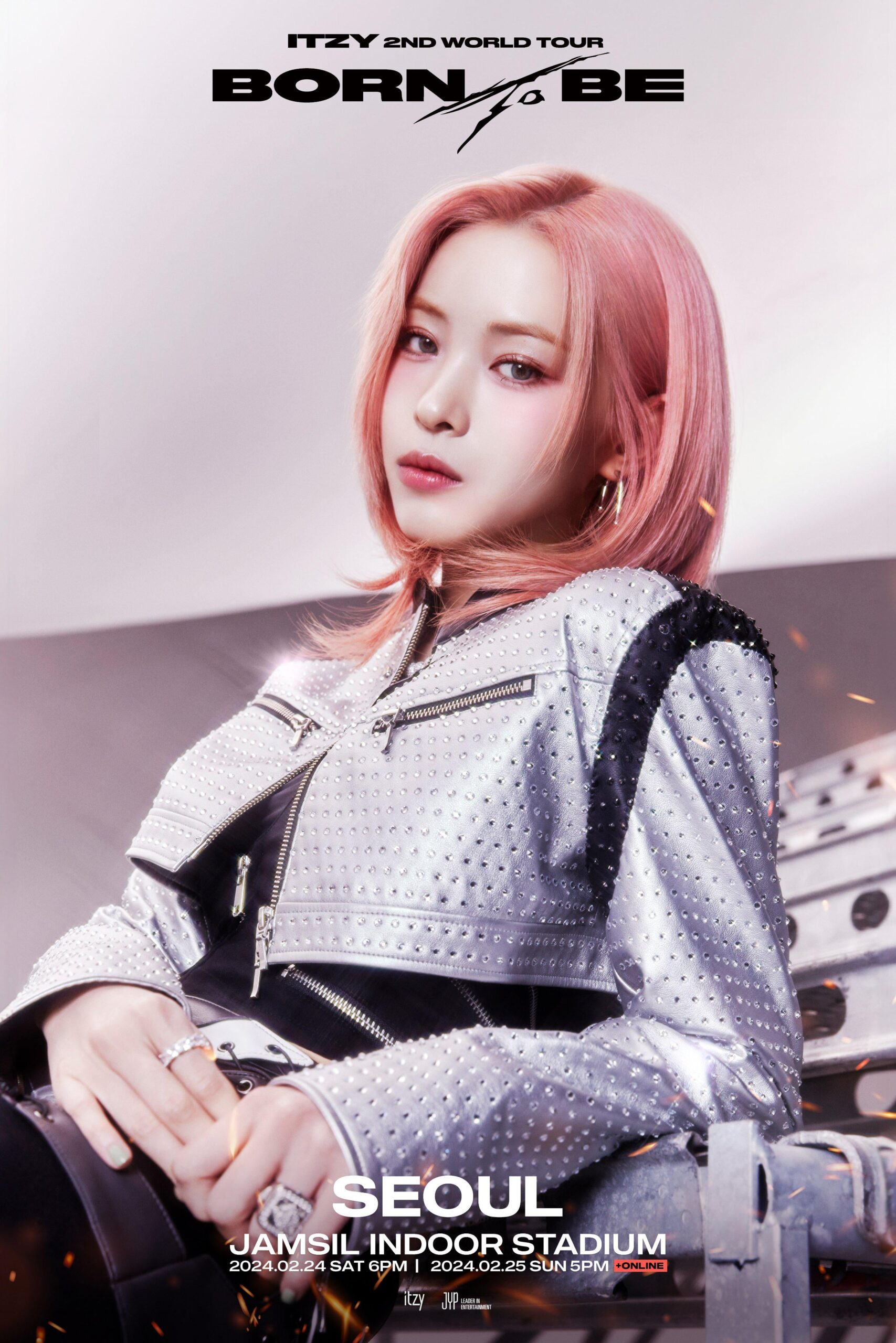 ITZY - The 2nd World Tour: BORN TO BE in Seoul (D-3 Teaser Poster - Ryujin) - PTKOREA