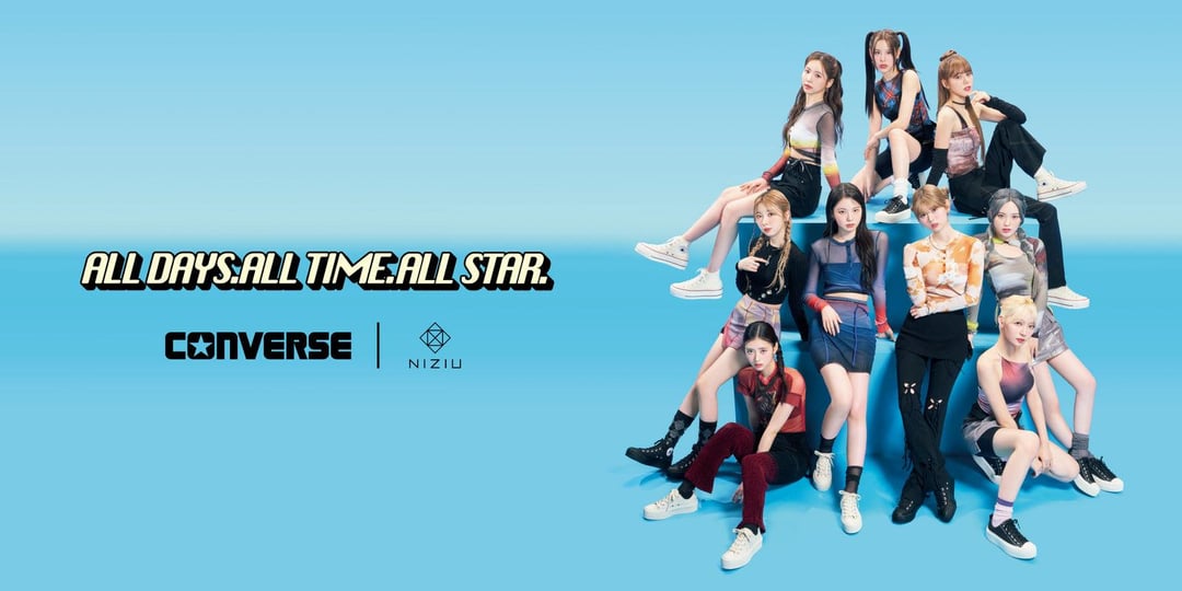 NiziU Appointed as Brand Ambassadors for Converse - PTKOREA