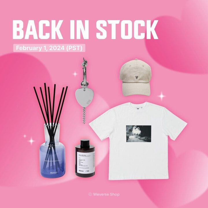 240202 Weverse Shop: Merch Back In Stock - PTKOREA