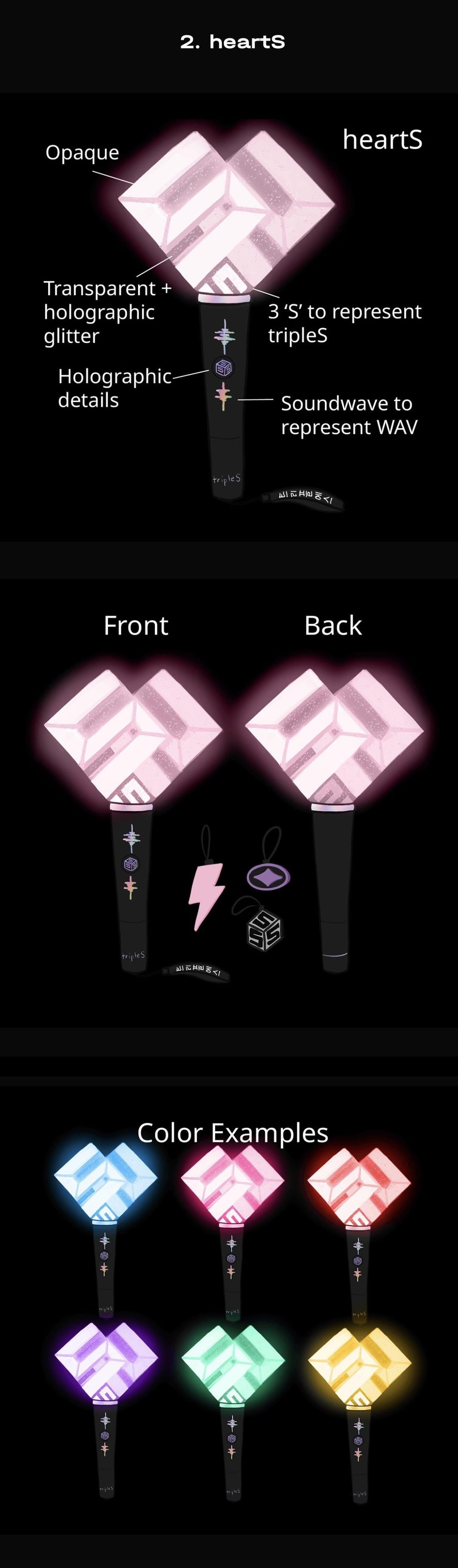 tripleS - Event GRAVITY : Choose tripleS’ Official Light Stick (Design ...