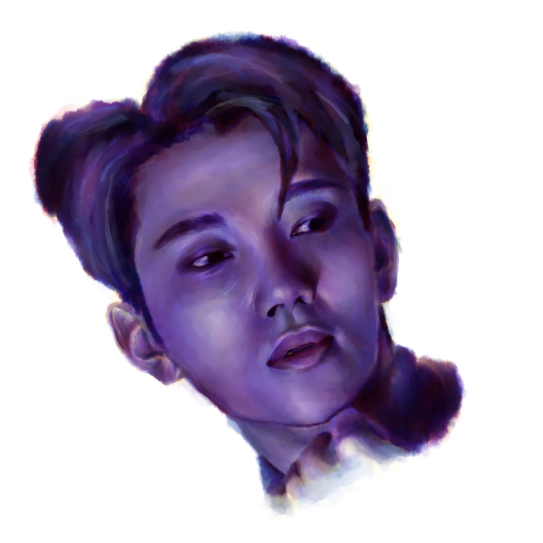 I'm drawing portraits of every SVT member again! (Part 1: Hyung Line ...