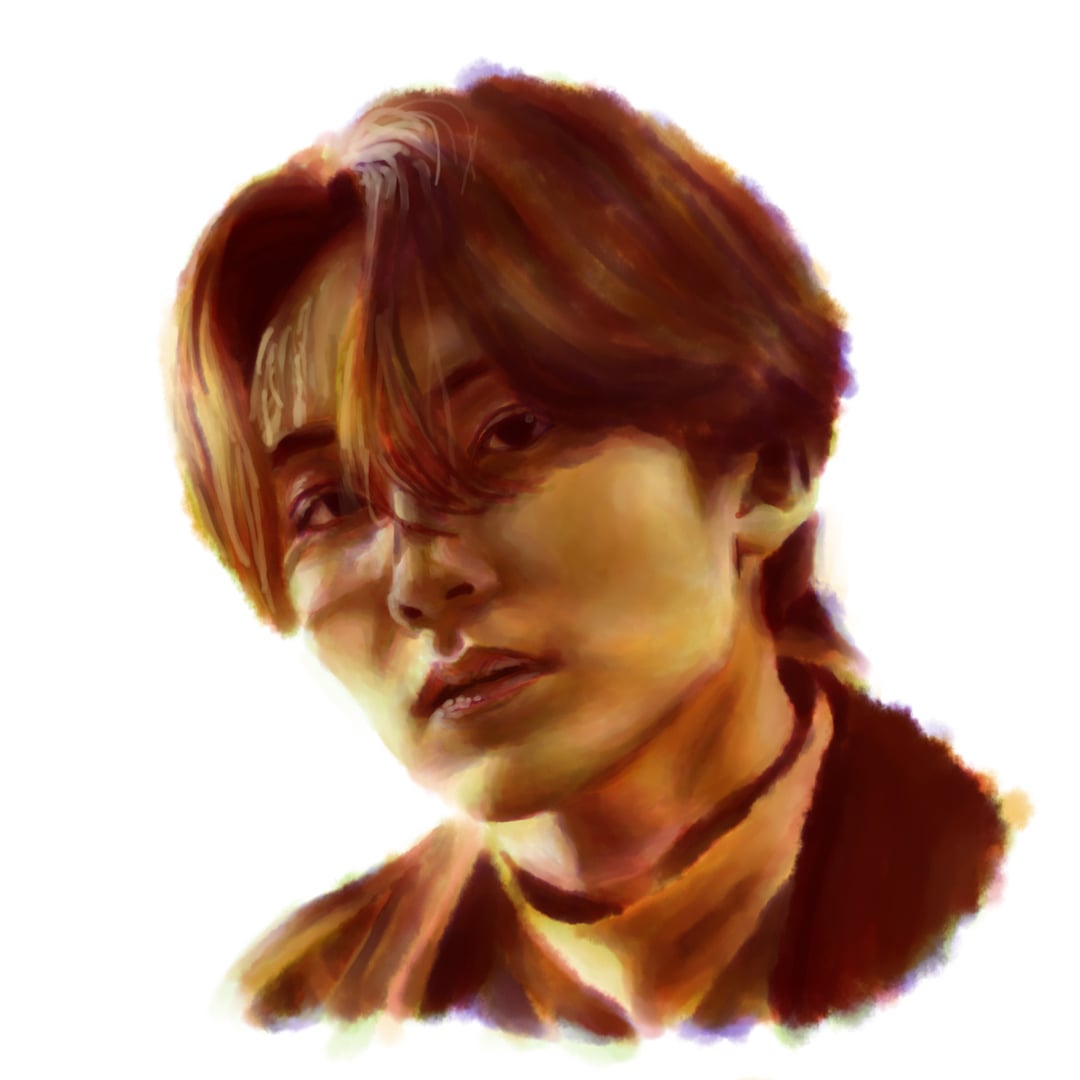 I'm drawing portraits of every SVT member again! (Part 1: Hyung Line ...