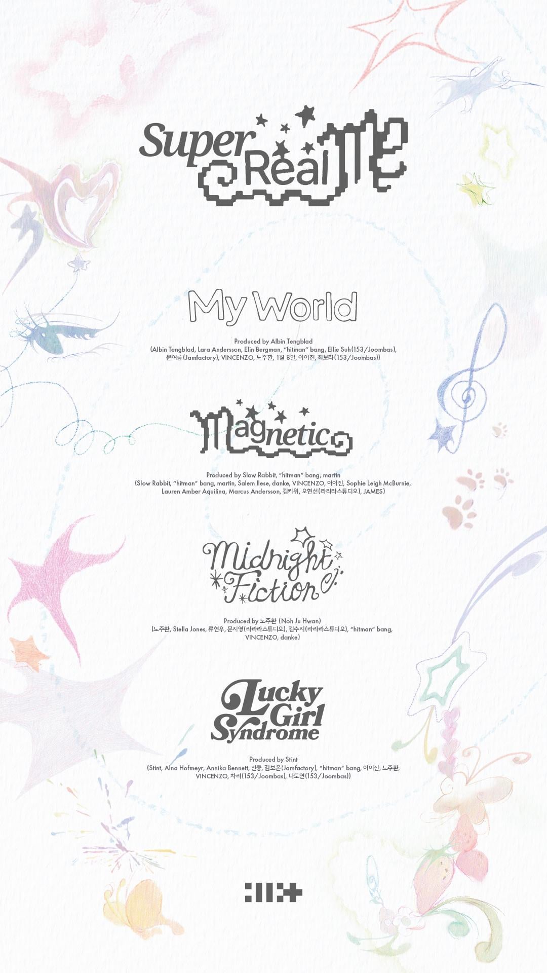 ILLIT - The 1st Mini Album: SUPER REAL ME (Track List) - PTKOREA