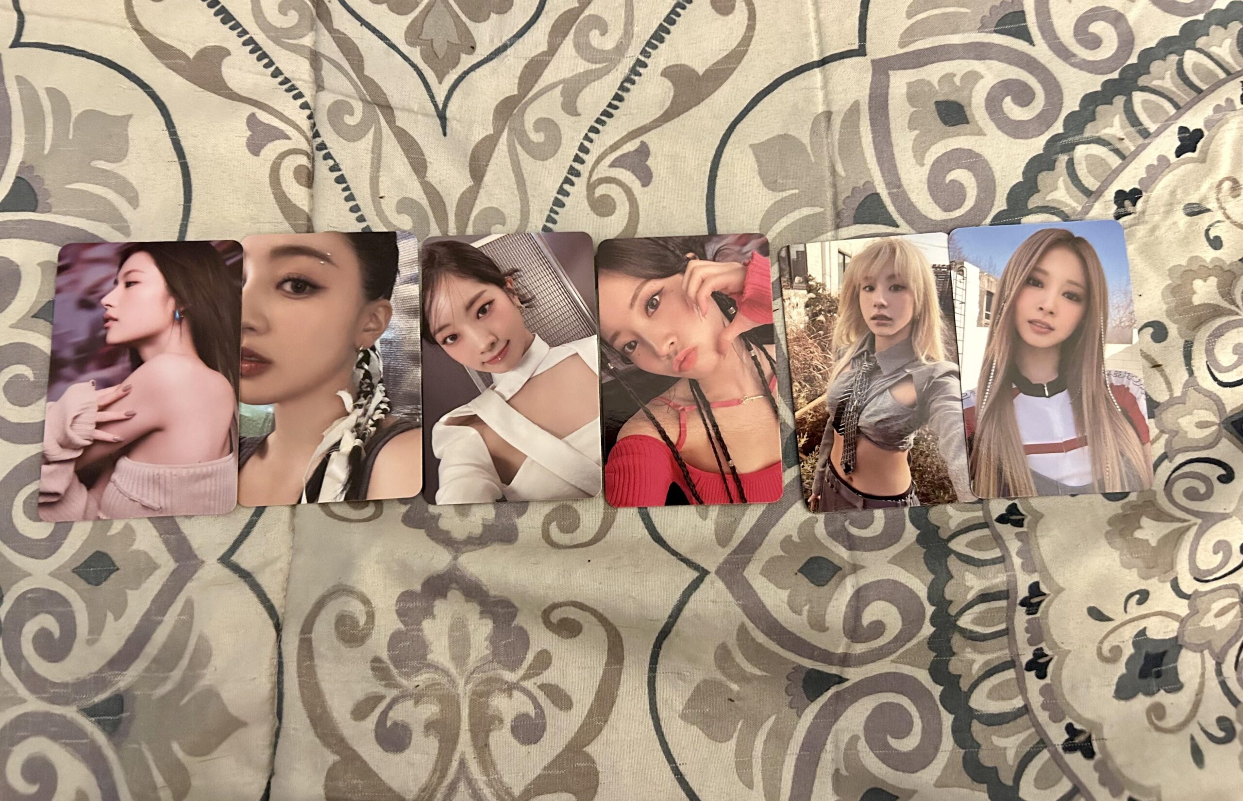 My Photo Card Pulls from Ready to be (Be version!) - PTKOREA