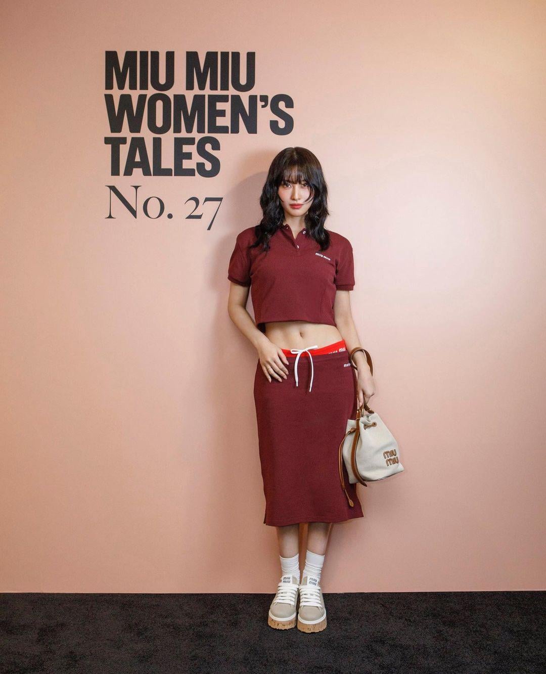 240408 L'Officiel Singapore Instagram Update - Momo is now the Global Brand Ambassador of Miu ...