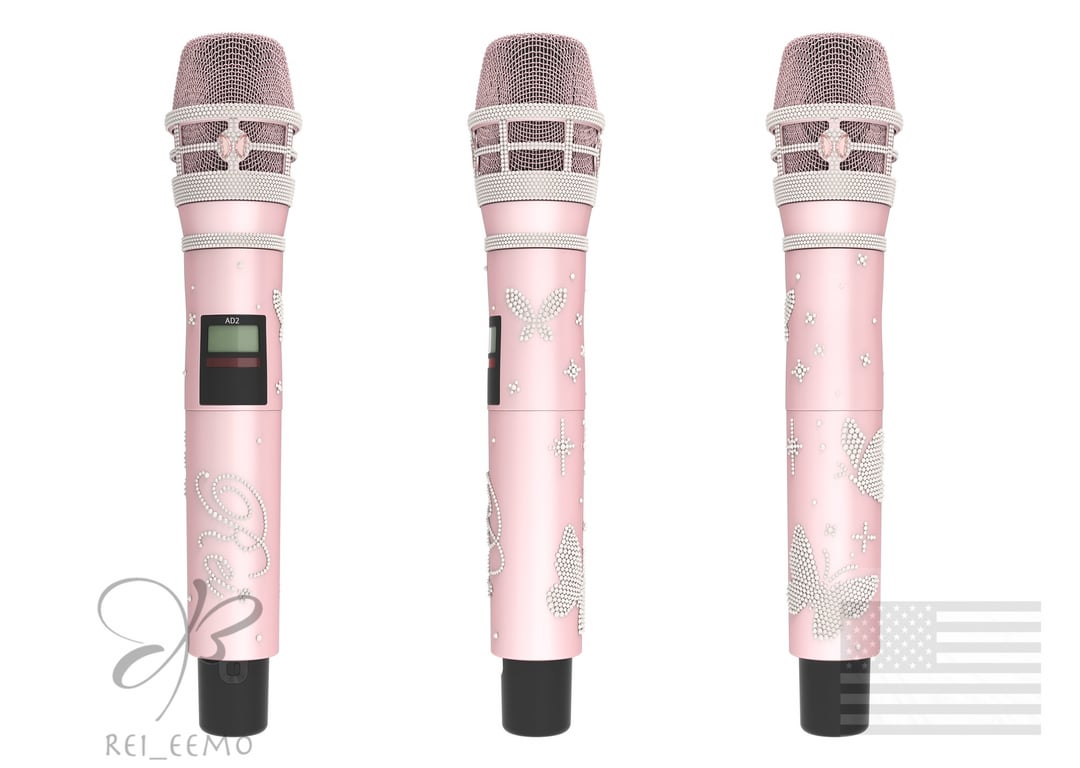 240419 New Rei's custom mic and in-ear earphone fan gift (Designed by ...