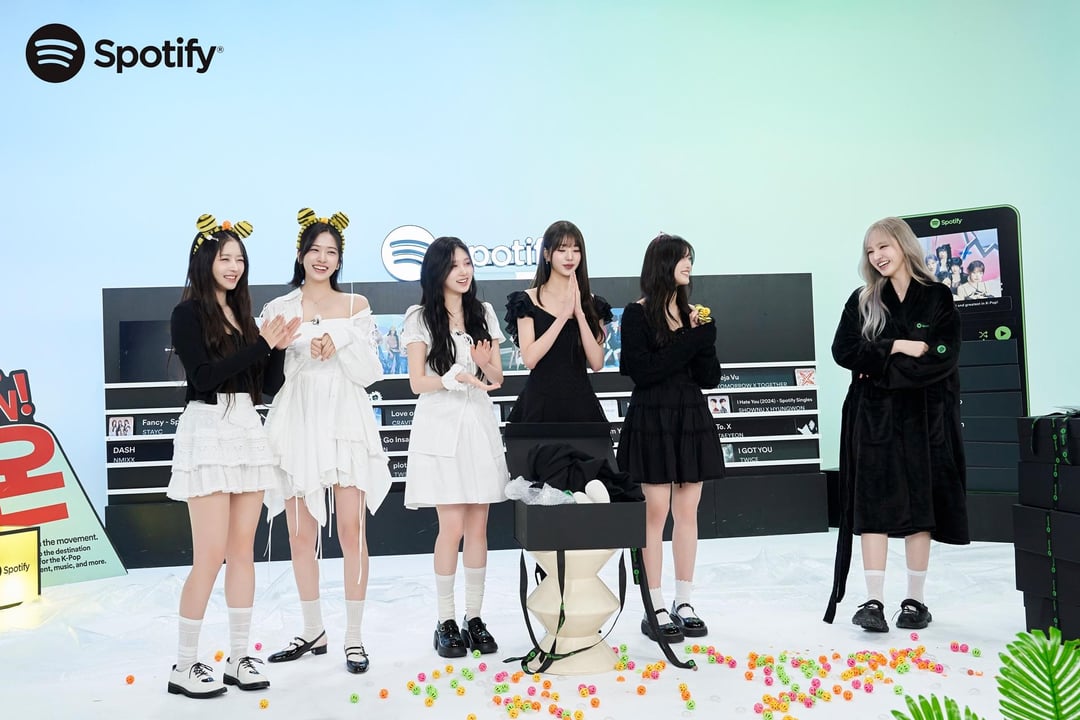 240521 Spotify K-Pop Twitter Update with IVE - PTKOREA