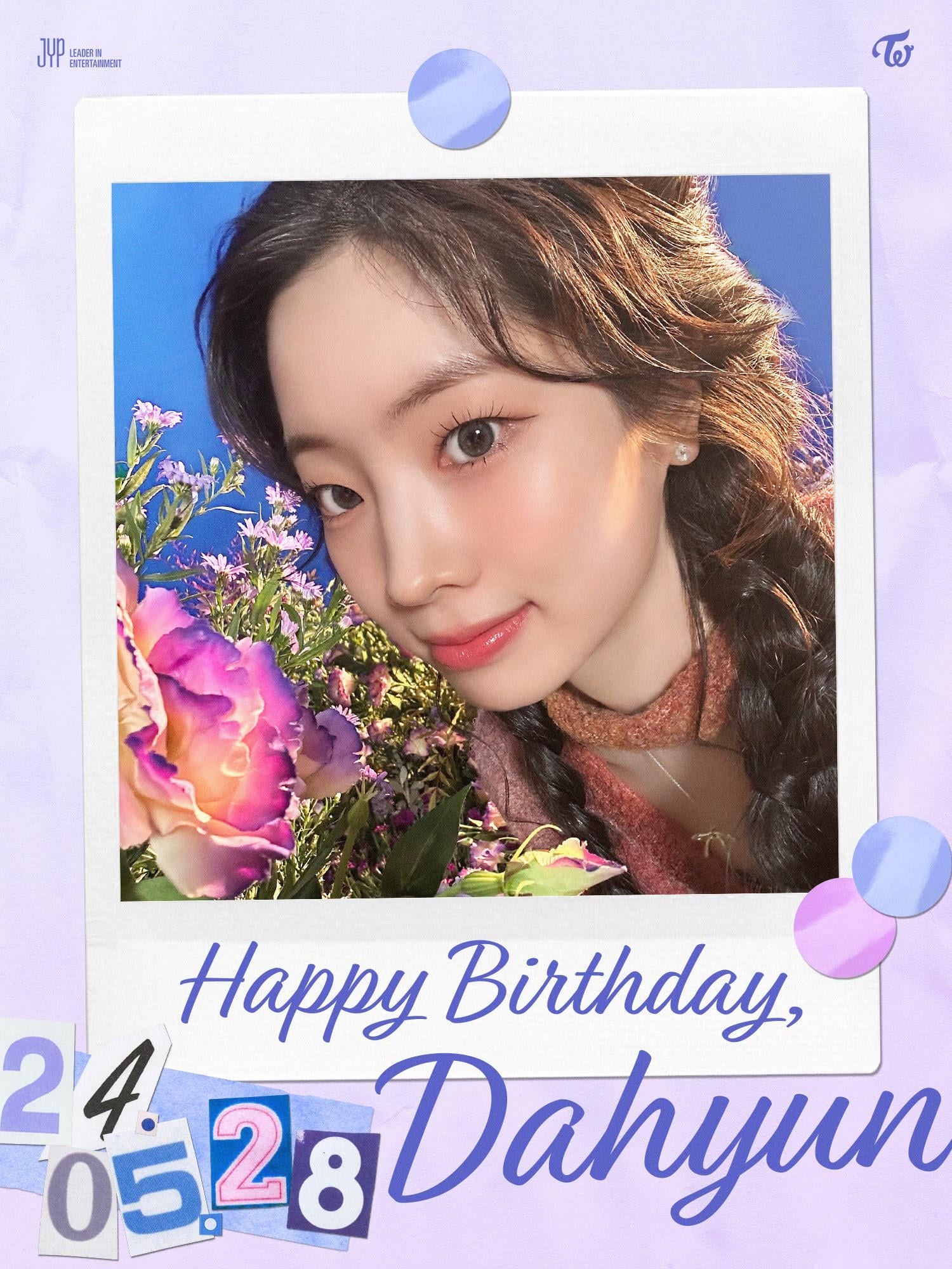 240528 Twitter Update - Happy Birthday DAHYUN - PTKOREA
