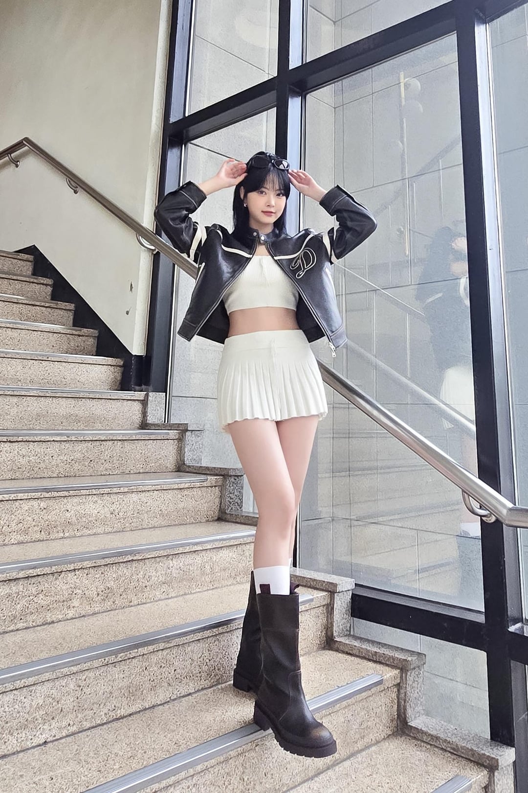 240524 LE SSERAFIM Twitter Update - MC Hong Eunchae - PTKOREA