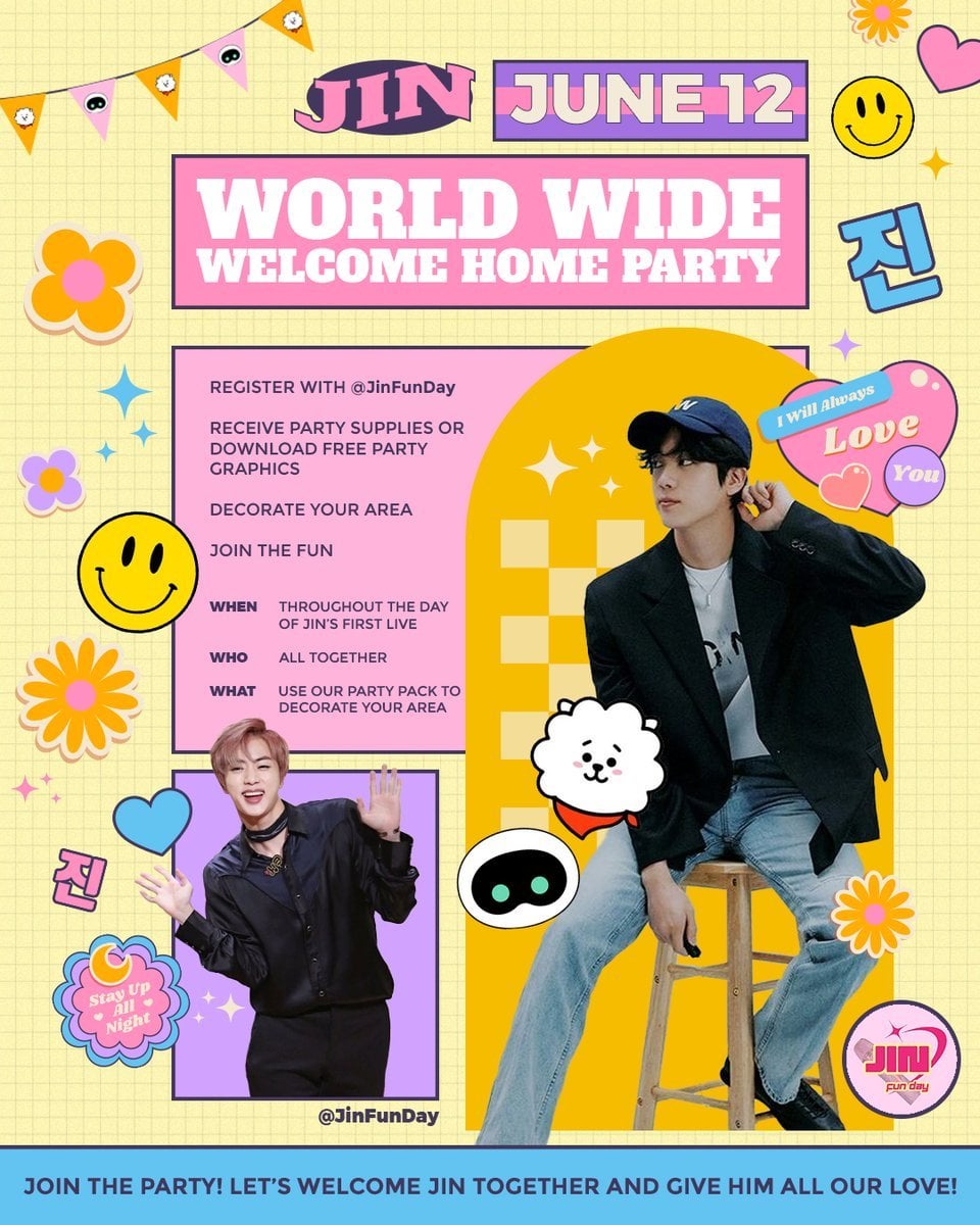 Welcome Jin Projects log - PTKOREA