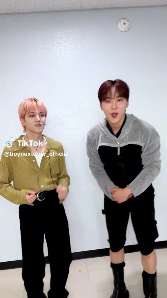 240514 BOYNEXTDOOR TikTok Update: ‘Earth, Wind & Fire’ Dance Challenge ...