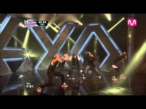 On this day in 2013... EXO perform 'Intro + Wolf' for the first time on M!Countdown - PTKOREA