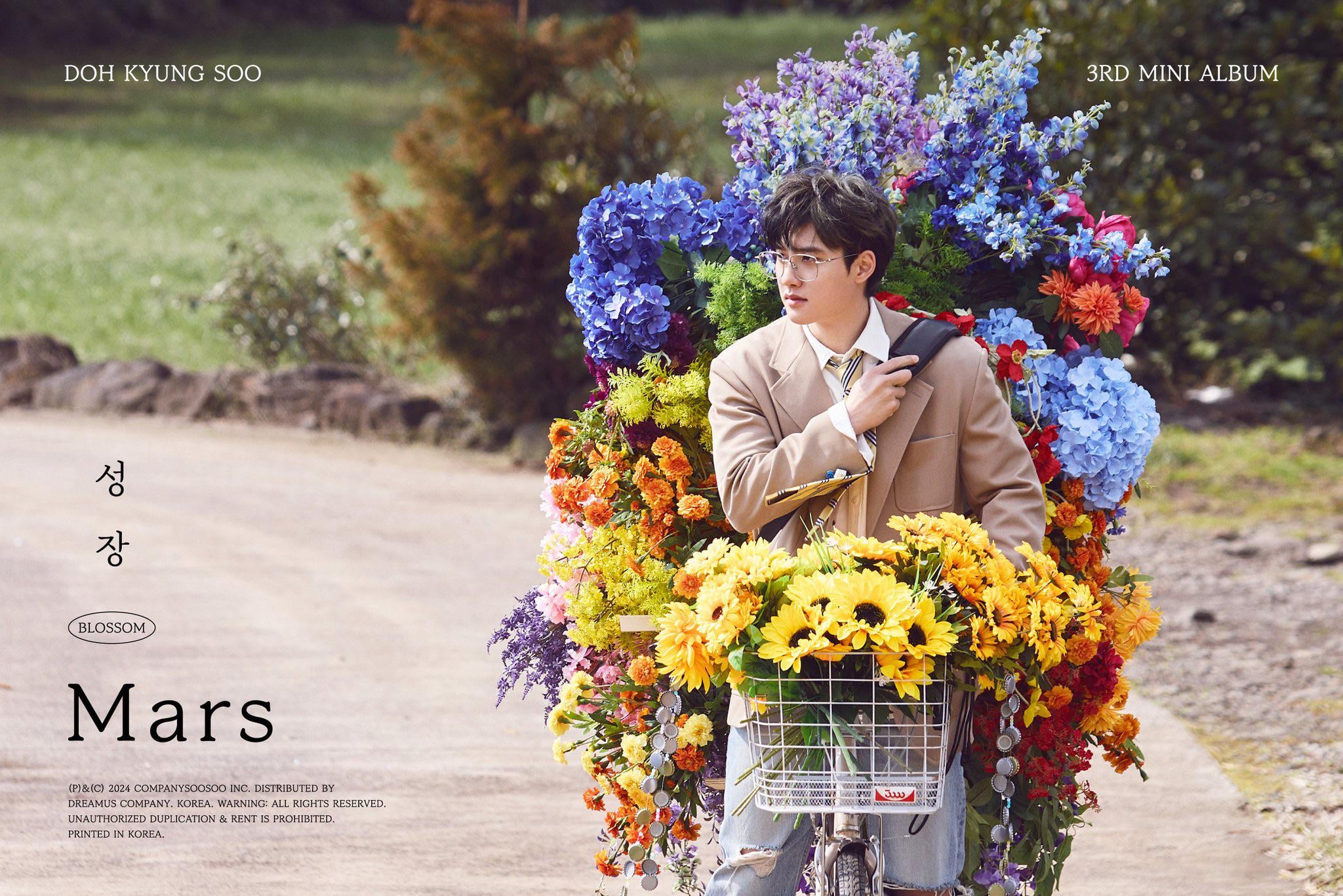 240504 Doh Kyungsoo - 3rd Mini Album Blossom [성장] ‘Mars’ Concept Image ...