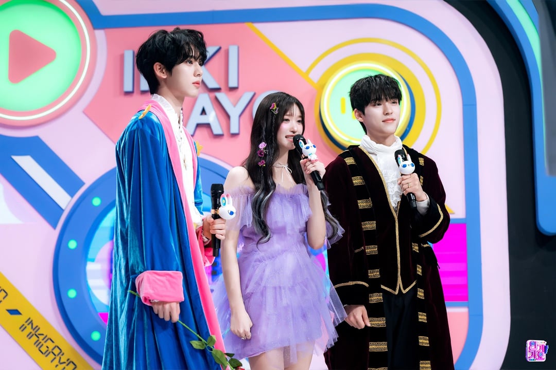 240514 Leeseo @ SBS Inkigayo (Behind Pics feat. ZB1 Yujin & Moon Seong-hyun - 240512) - PTKOREA