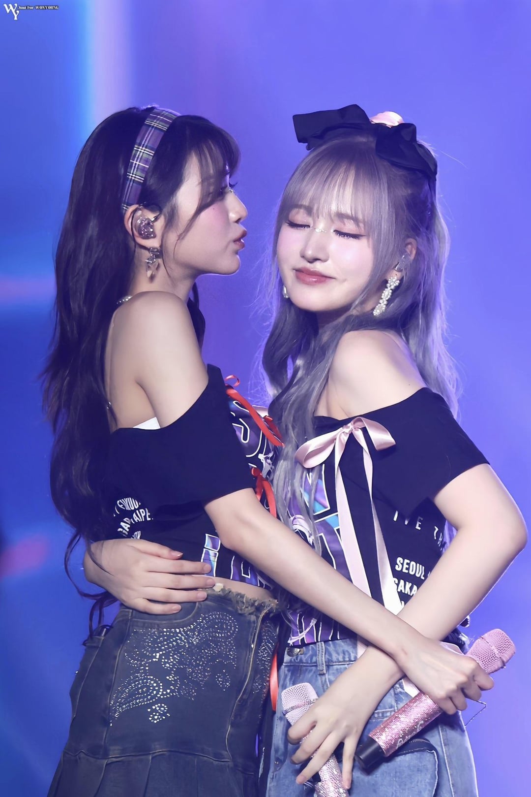 240607 Wonyoung and Liz Fansite Update - PTKOREA