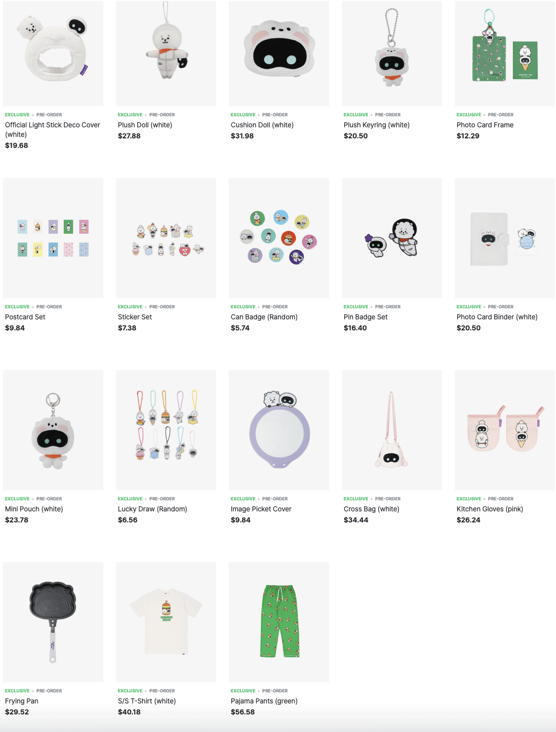 240626 Weverse Shop: A 2nd round of pre-orders for Wootteo x RJ ...