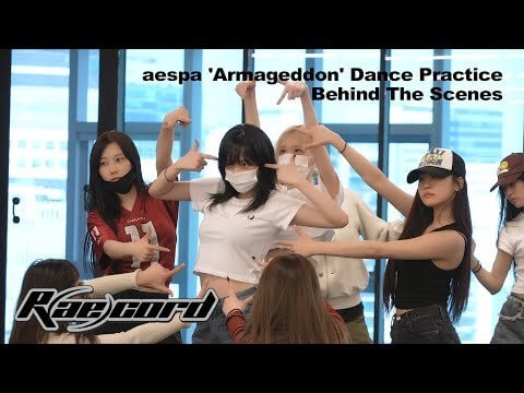 240605 aespa - [R(ae)cord] ‘Armageddon’ Dance Practice Behind - PTKOREA