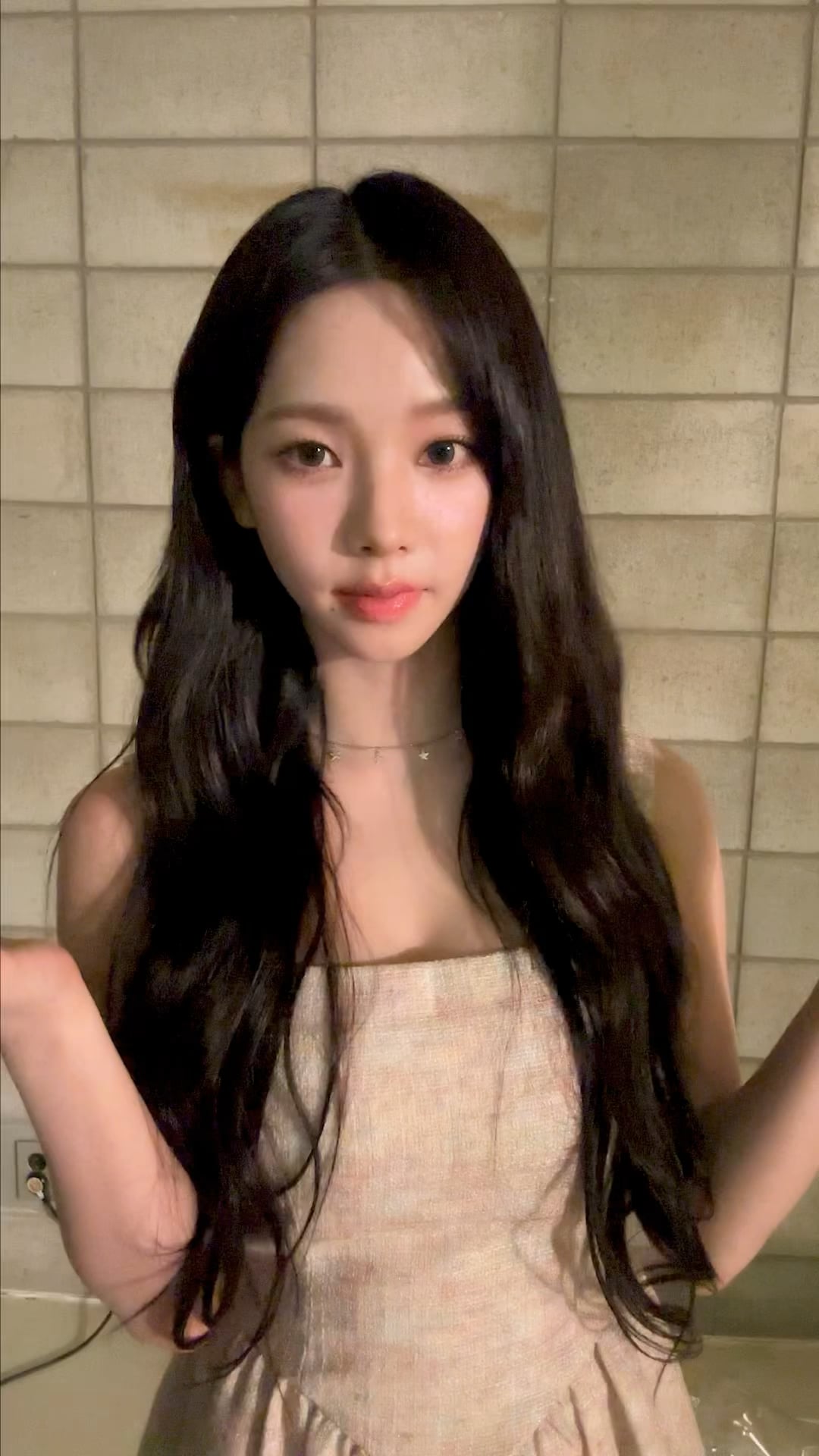 240622 aespa TikTok Update with Karina - You just live your life💙 - PTKOREA