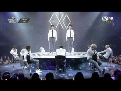 On this day in 2014... EXO perform 'Moonlight & Overdose' on M Countdown - PTKOREA