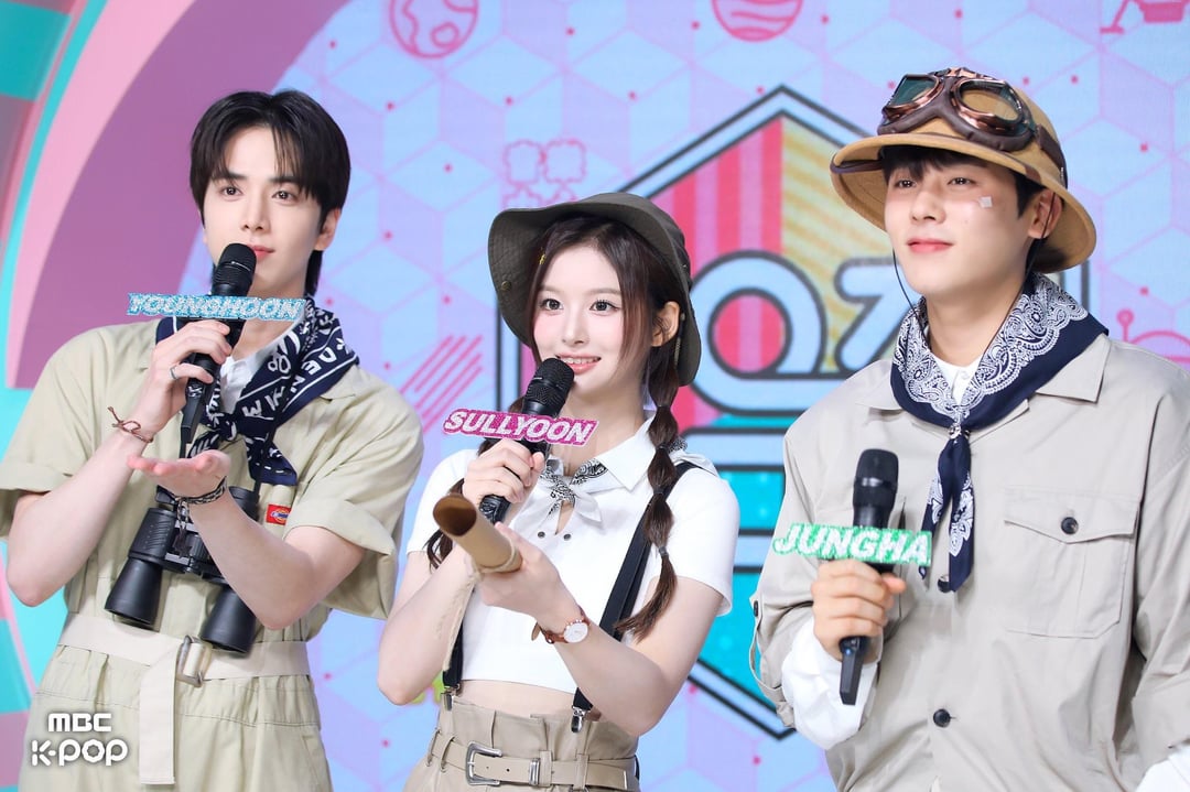 240614 MBC_entertain Twitter Update with MC Sullyoon feat. MCs Younghoon (THE BOYZ) & Lee Jungha ...