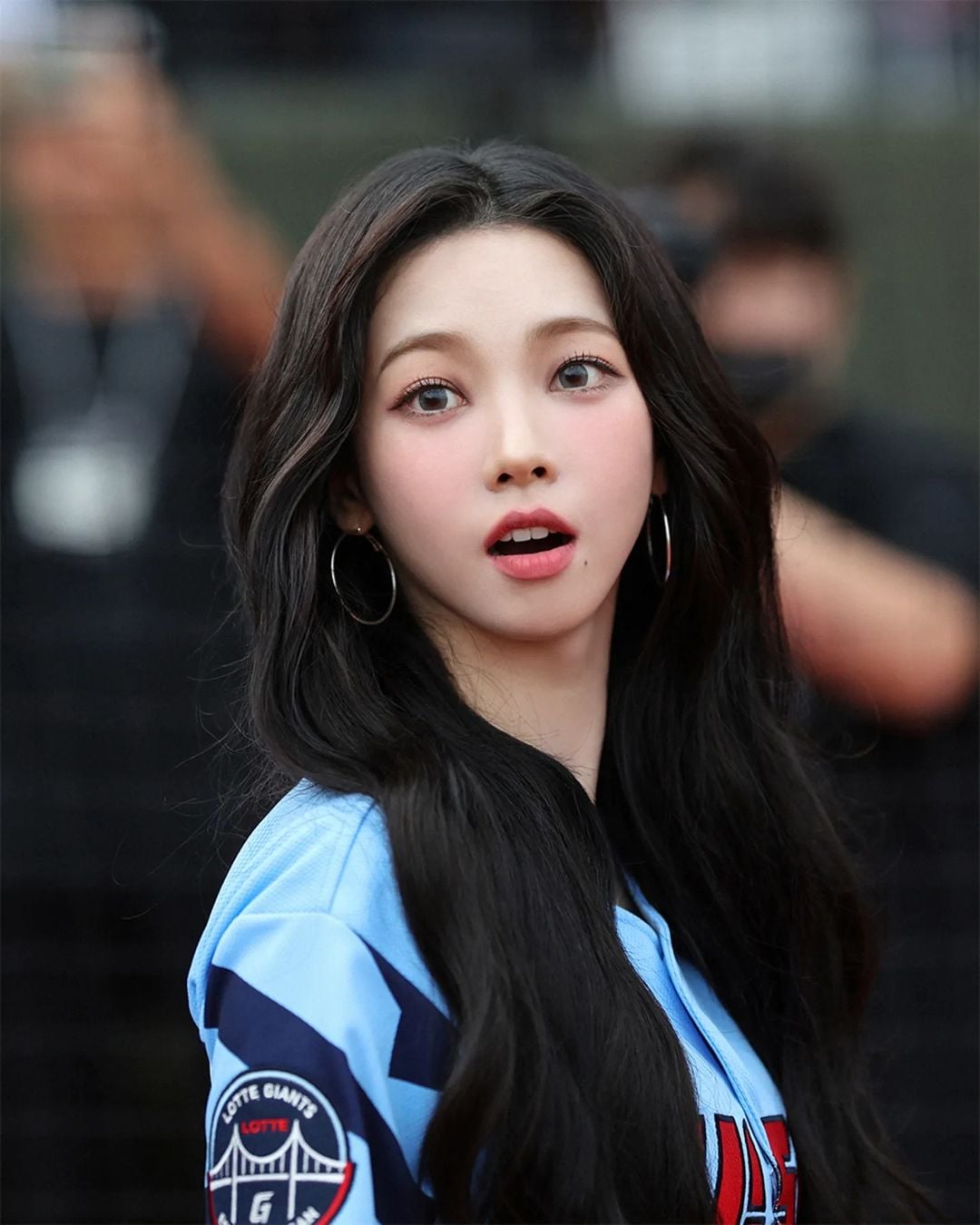 240618 KRUSH Instagram Update with Karina - Play with Chilsung : Sajik Stadium Victory Fairy ...