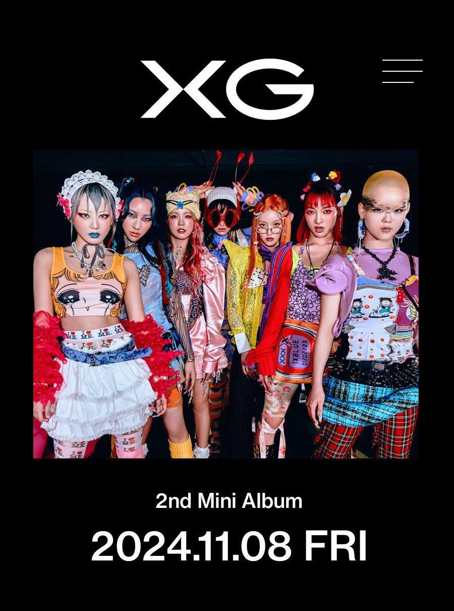 XG - The 2nd Mini Album (Announcement Poster) - PTKOREA