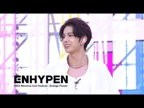 240702 'Orange Flower' Stage Cam @ AliExpress 2024 Weverse Con Festival - ENHYPEN (240616) - PTKOREA