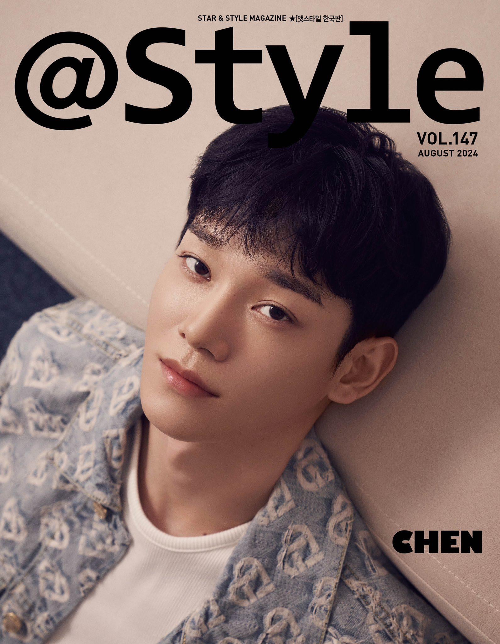 240715 Chen on the cover of @Style's August issue - PTKOREA