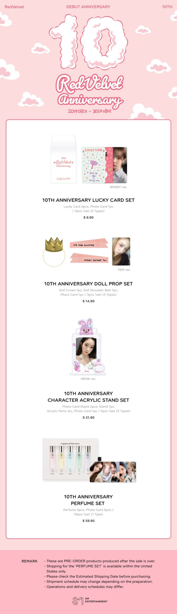 240726 Red Velvet - 10th Anniversary MD (Preview) - PTKOREA