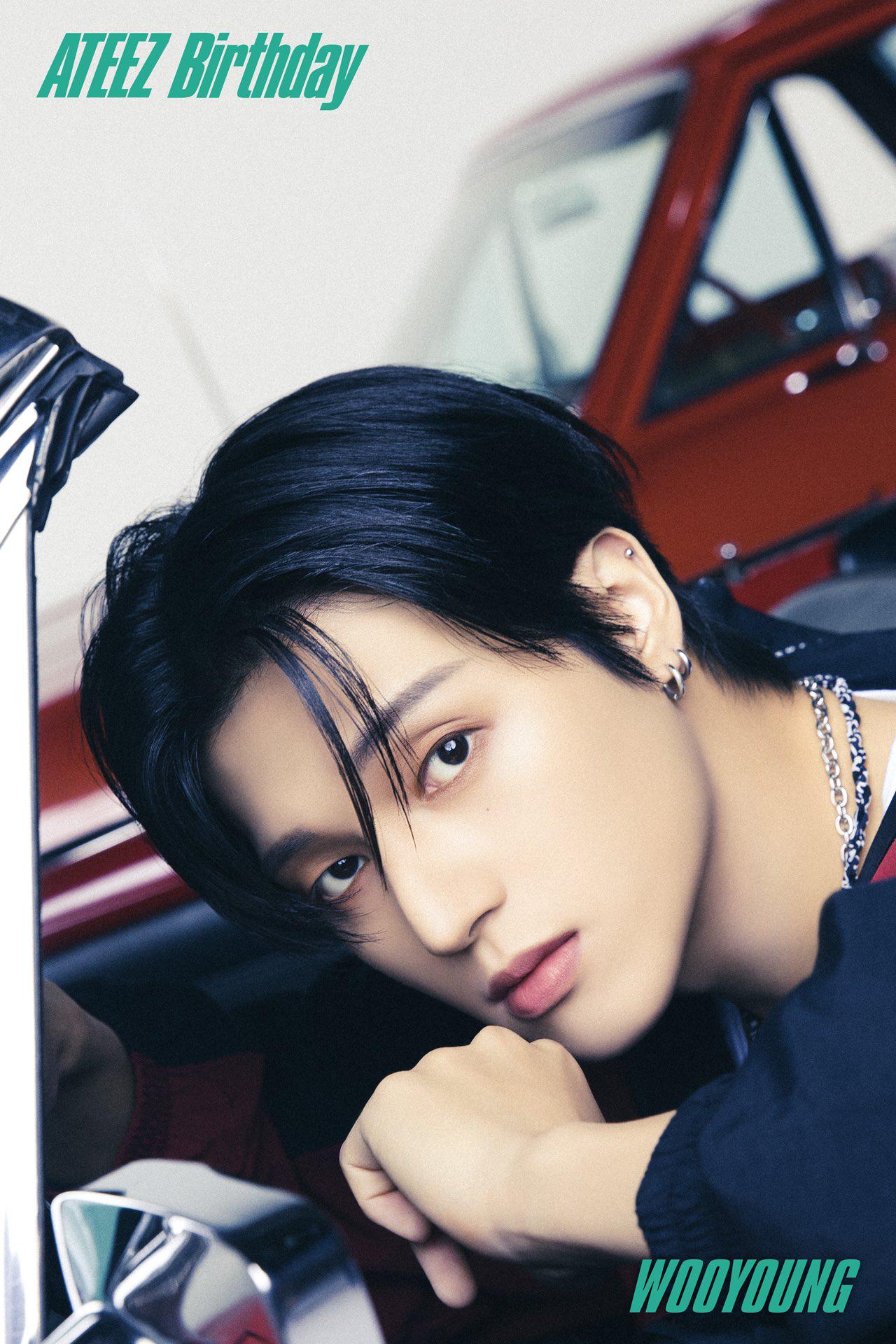 ATEEZ - Japan 4th Single 'Birthday' (Concept Photo #1 - Wooyoung) - PTKOREA