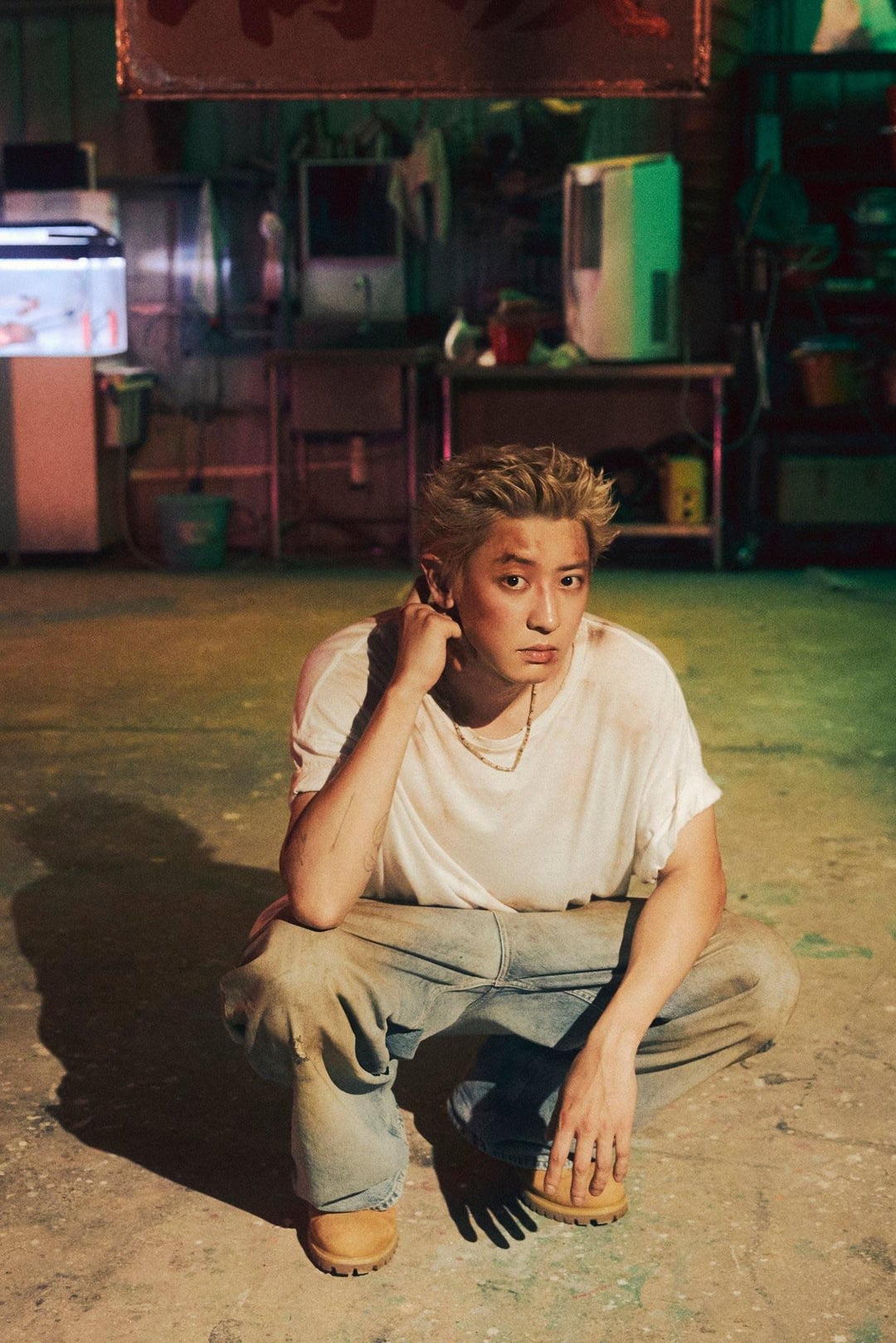240822 Chanyeol - 1st Mini Album: Black Out (Teaser Image #4) - PTKOREA