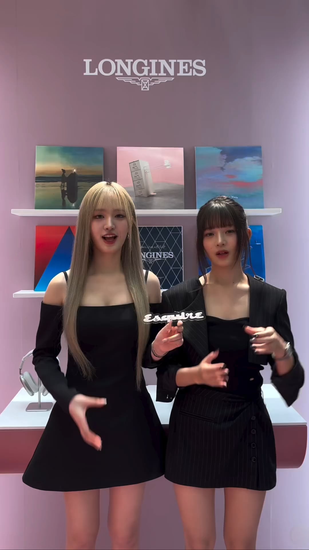 240814 Esquire Korea Instagram Update with Rei & Liz - PTKOREA
